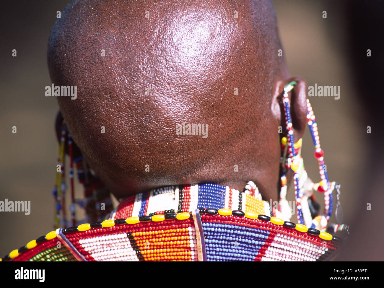 masai head kenya Stock Photo - Alamy