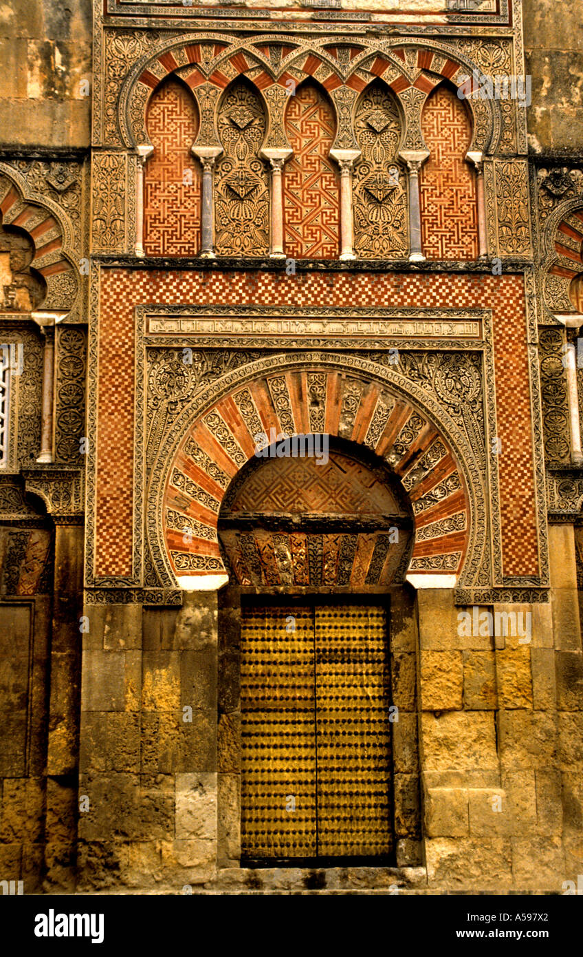 Mezquita Moorish Mosque Cathedral Catholic Cordoba Spain Spanish Stock ...