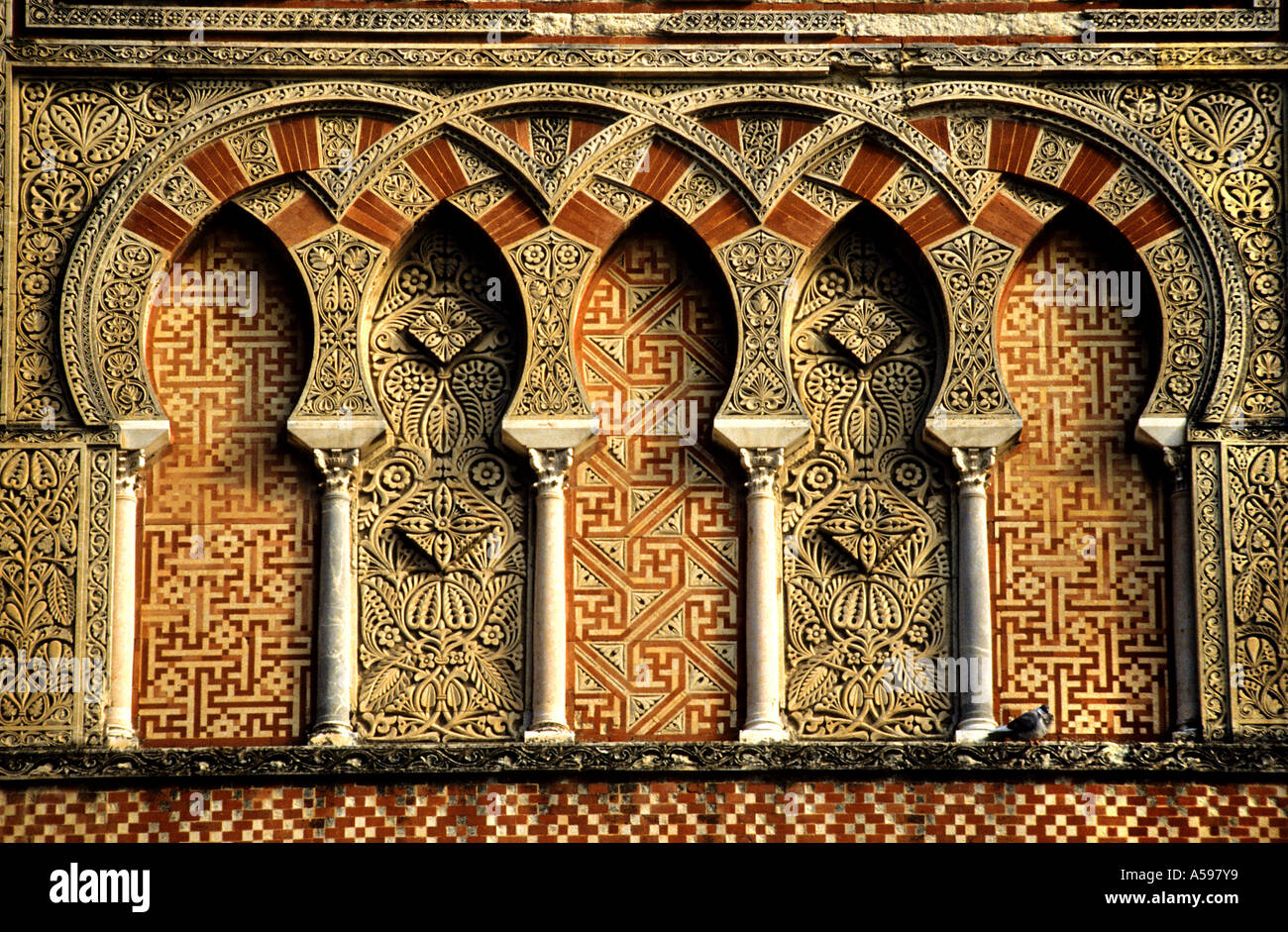 Mezquita Moorish Mosque Cathedral Catholic Cordoba Spain Spanish Stock ...