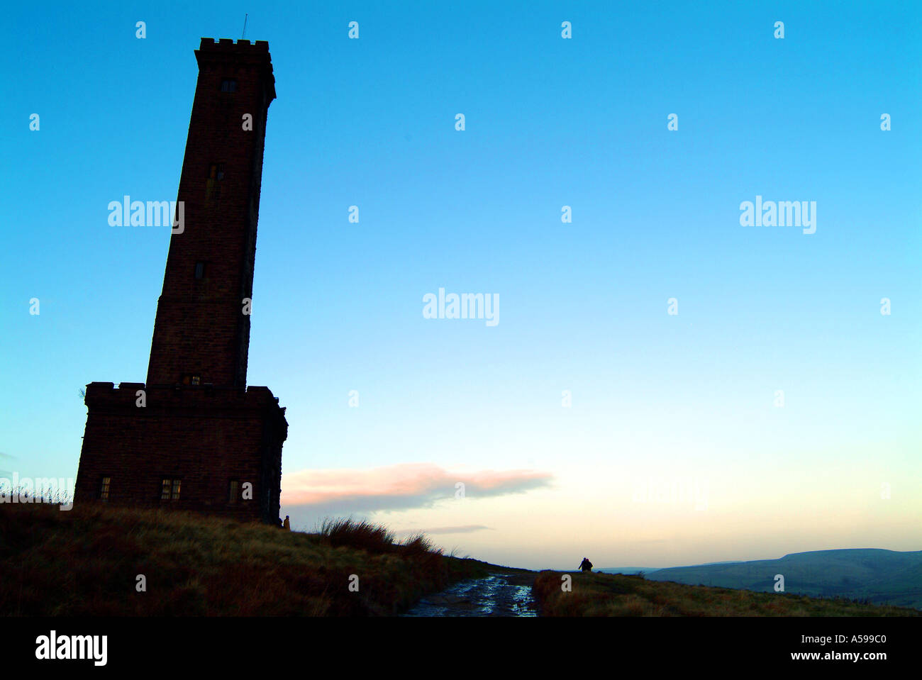 Peel tower and holcombe hill hi-res stock photography and images - Alamy