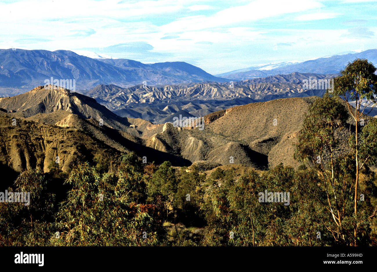 Desert Spain Spanish Sierra Nevada Andalusia Stock Photo - Alamy
