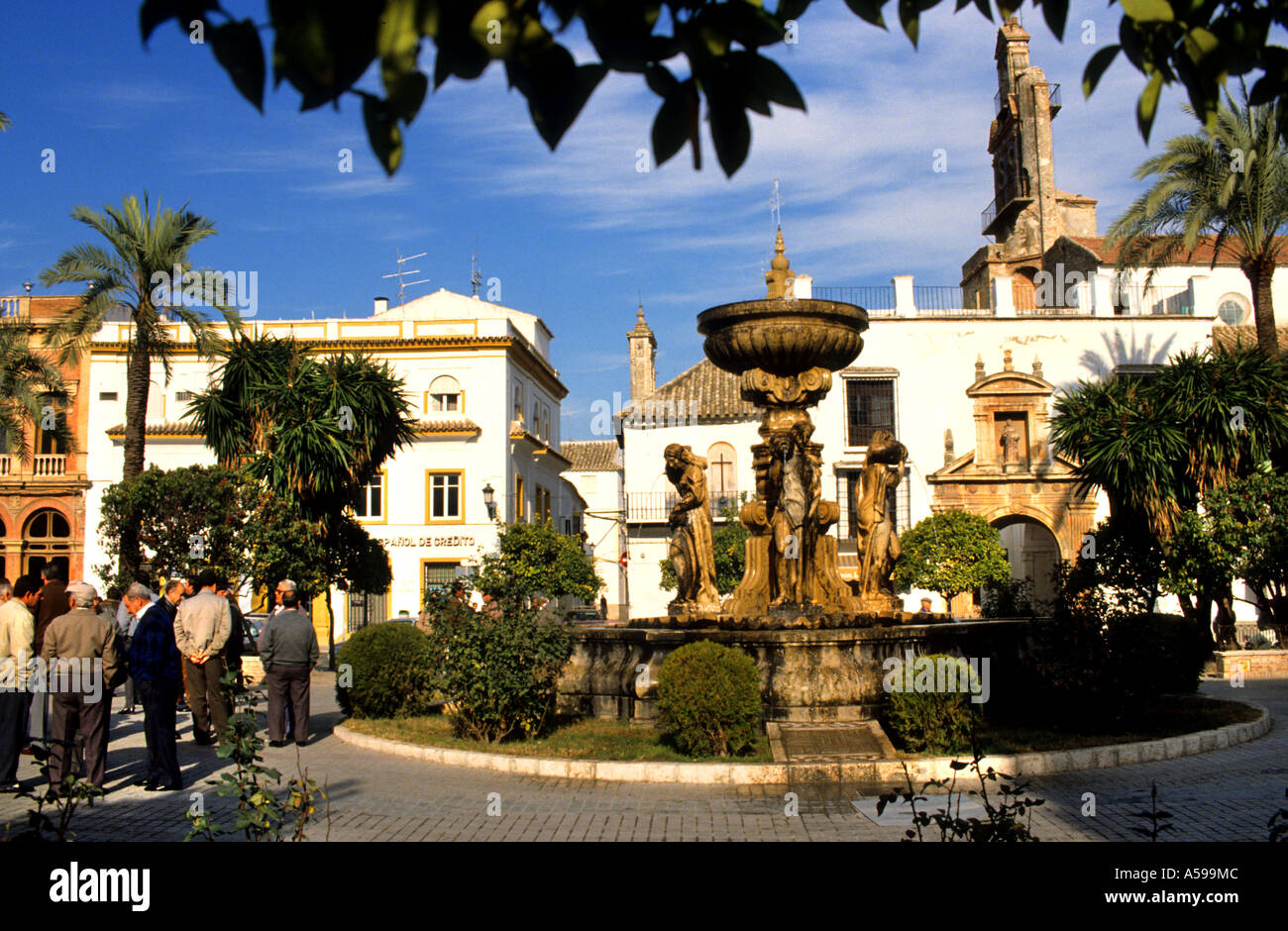 Jerez white village Spain Spanish Andalusia Stock Photo - Alamy