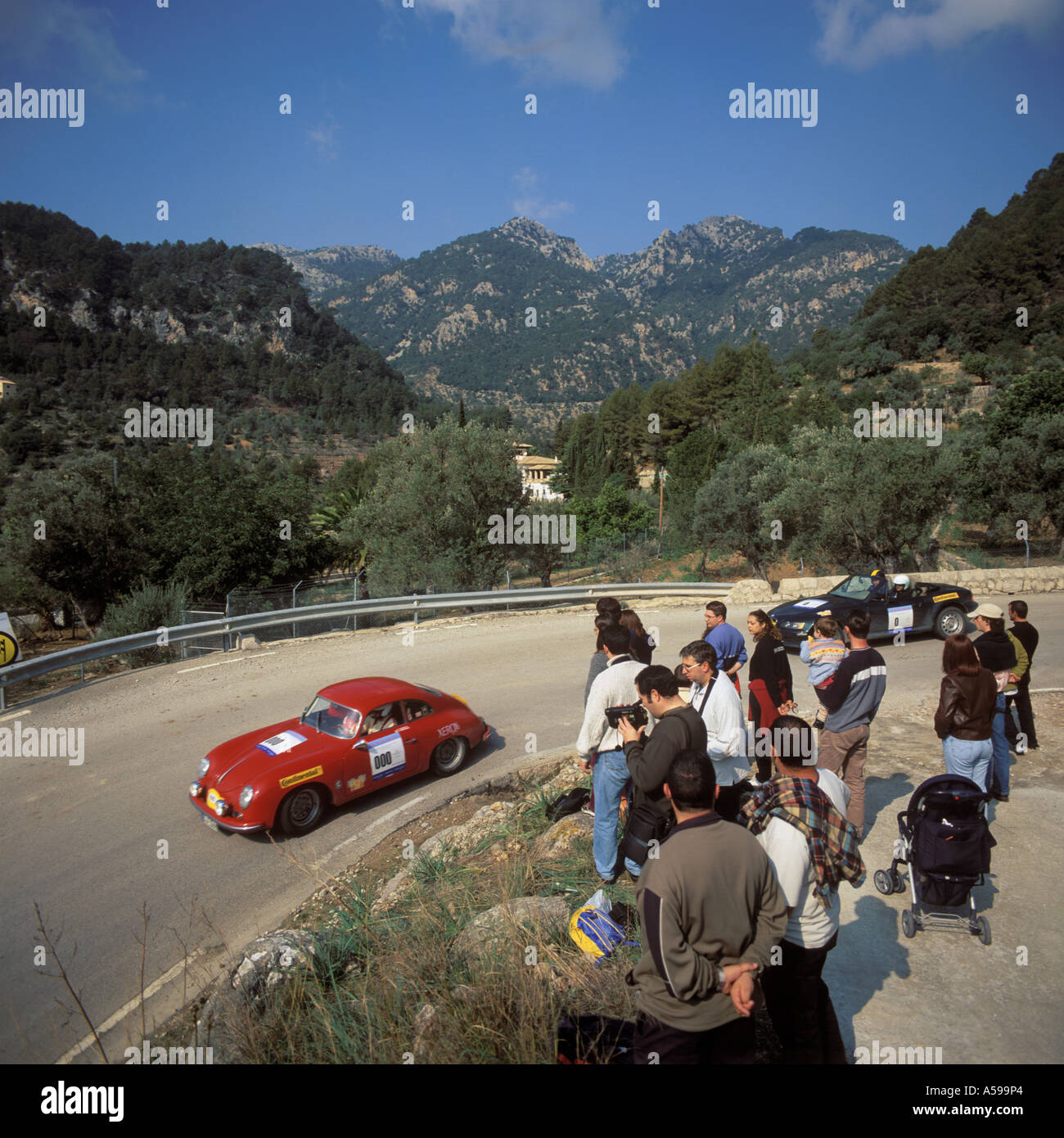 Classic Car Rally (Trofeo Baleares Clasico II ) (No. 000 ) on Coll de ...