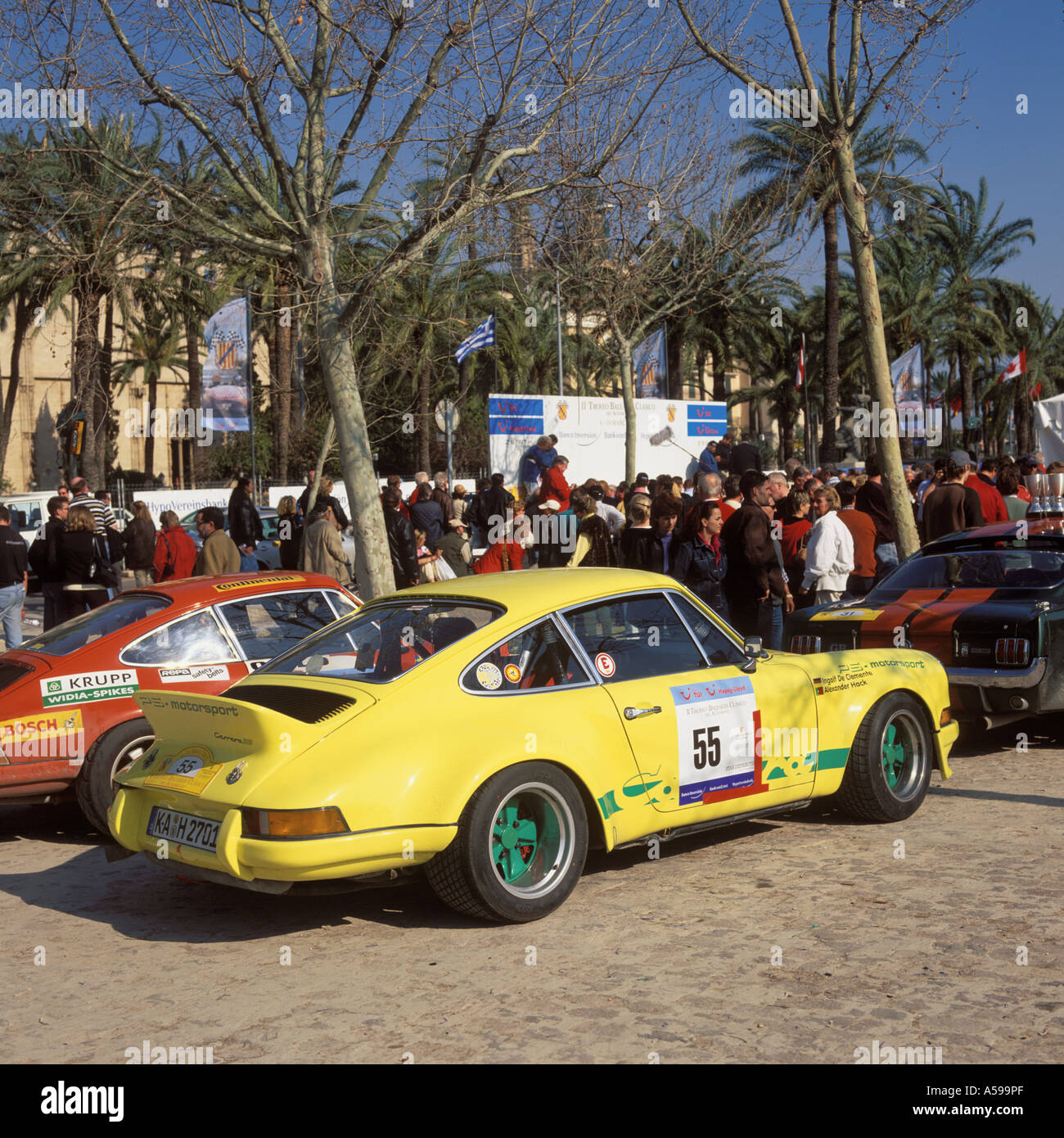 Rally cars spain hi-res stock photography and images - Alamy