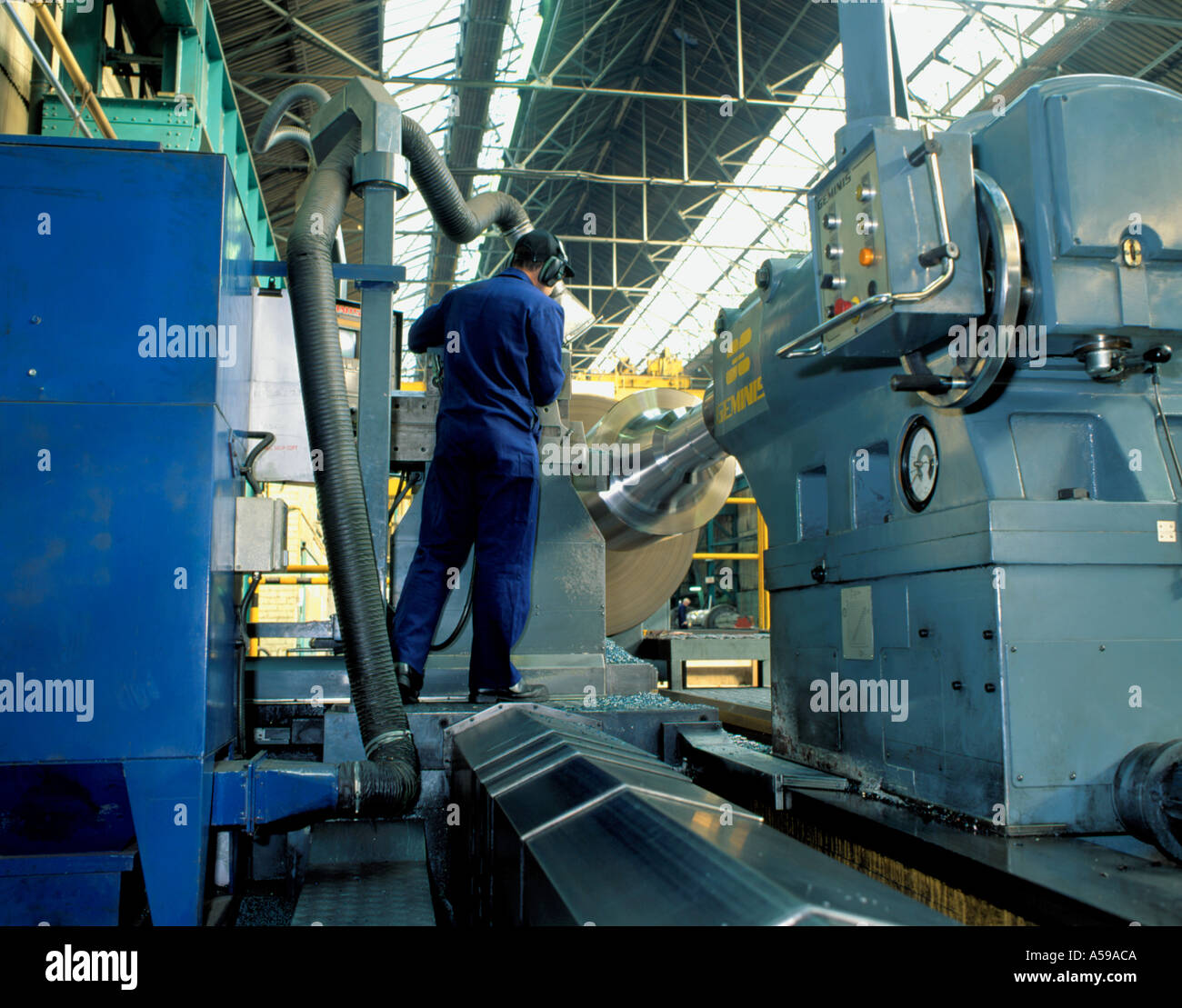 Computer controlled lathe hi-res stock photography and images - Alamy