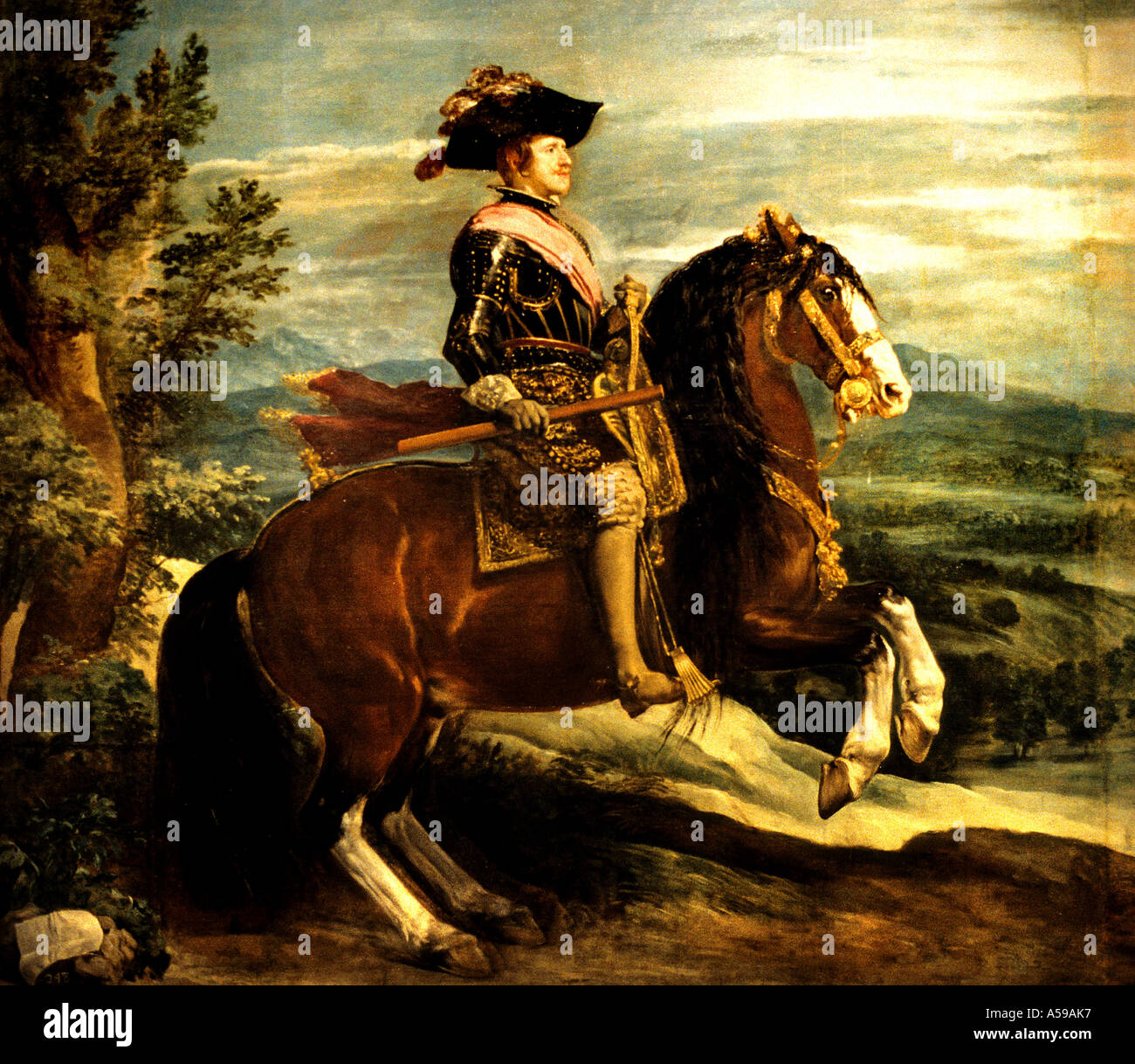 King Philip 4 Royal Felipe Diego Rodríguez de Silva y Velázquez Spain ...