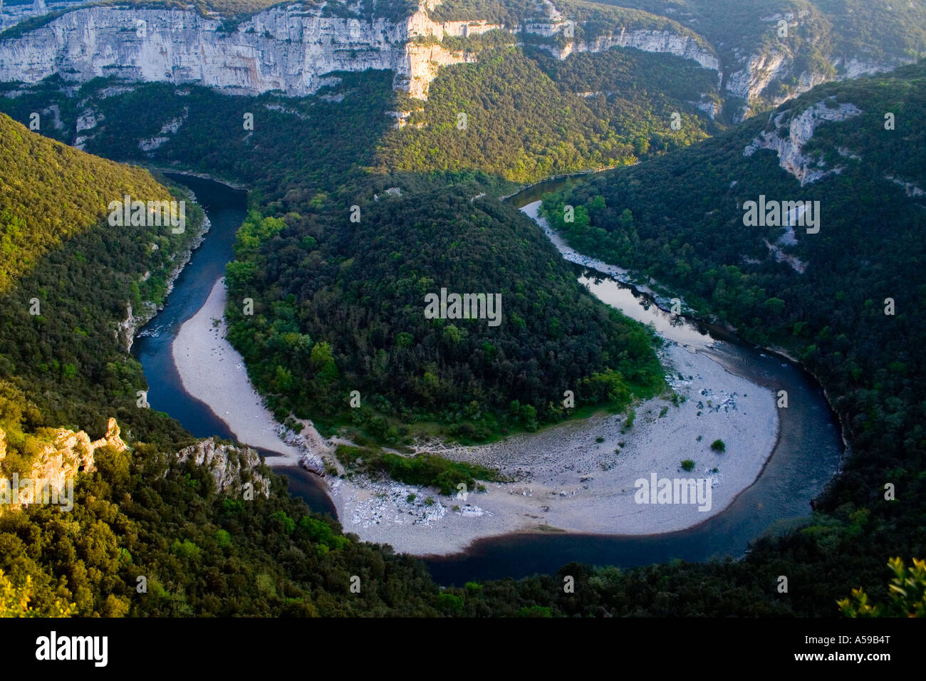 Gorges de Ardeche France May 2006 Stock Photo - Alamy