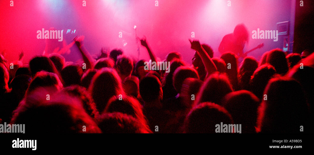 Heavy metal concert Stock Photo - Alamy