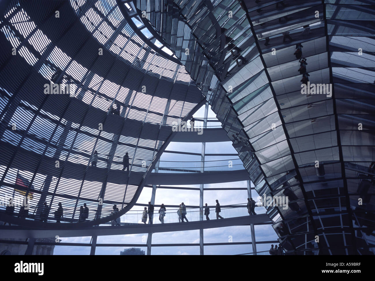 reichstag germany interior Stock Photo - Alamy