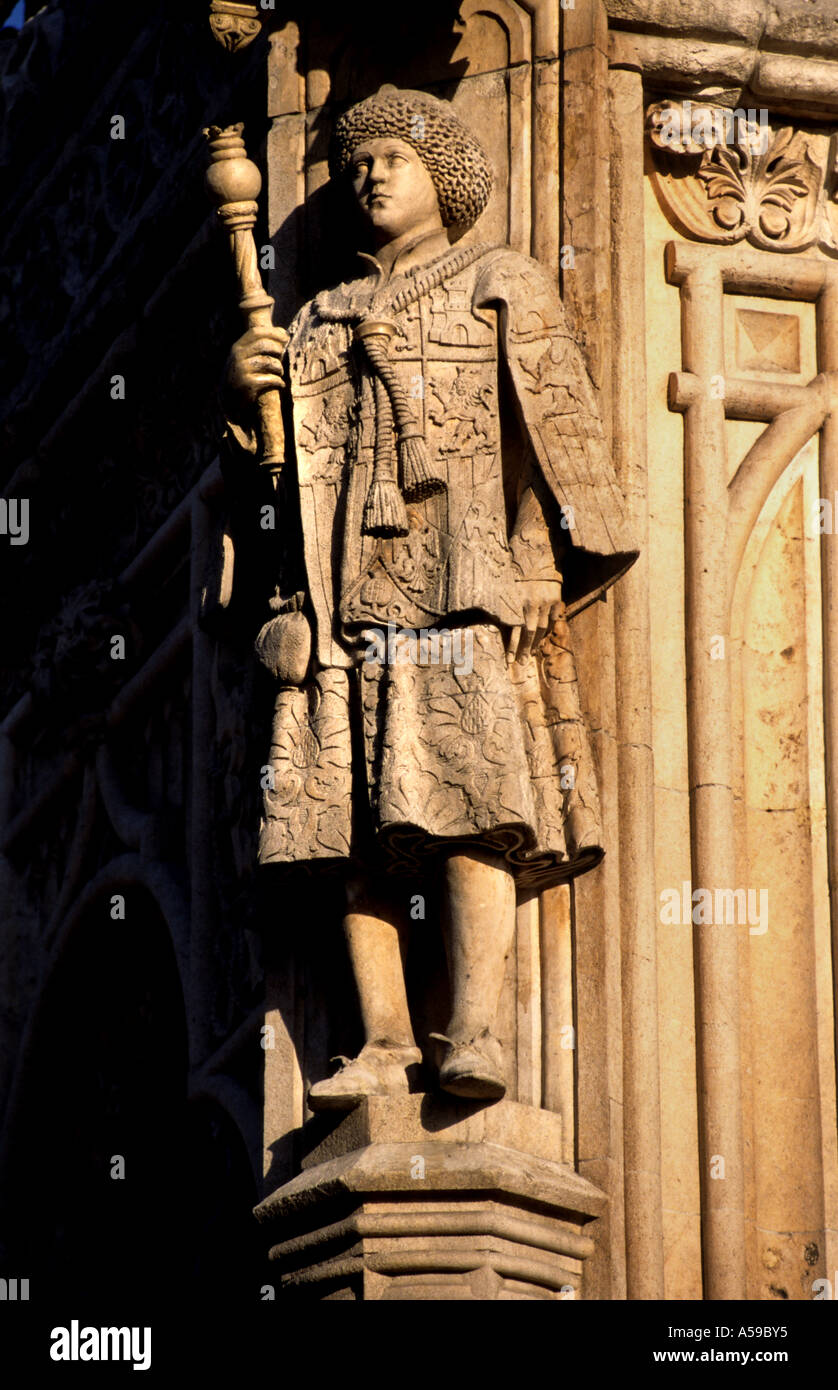Madrid The Royal Palace Palacio Real Spain King Stock Photo - Alamy