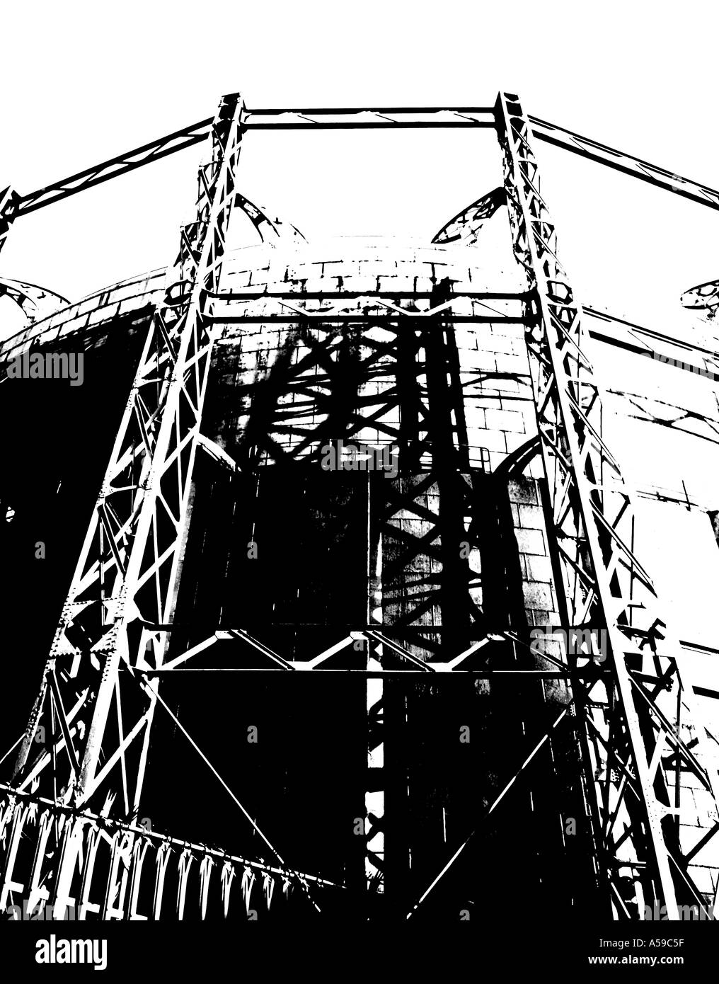 Industrial natural gas supply Black and White Stock Photos & Images - Alamy