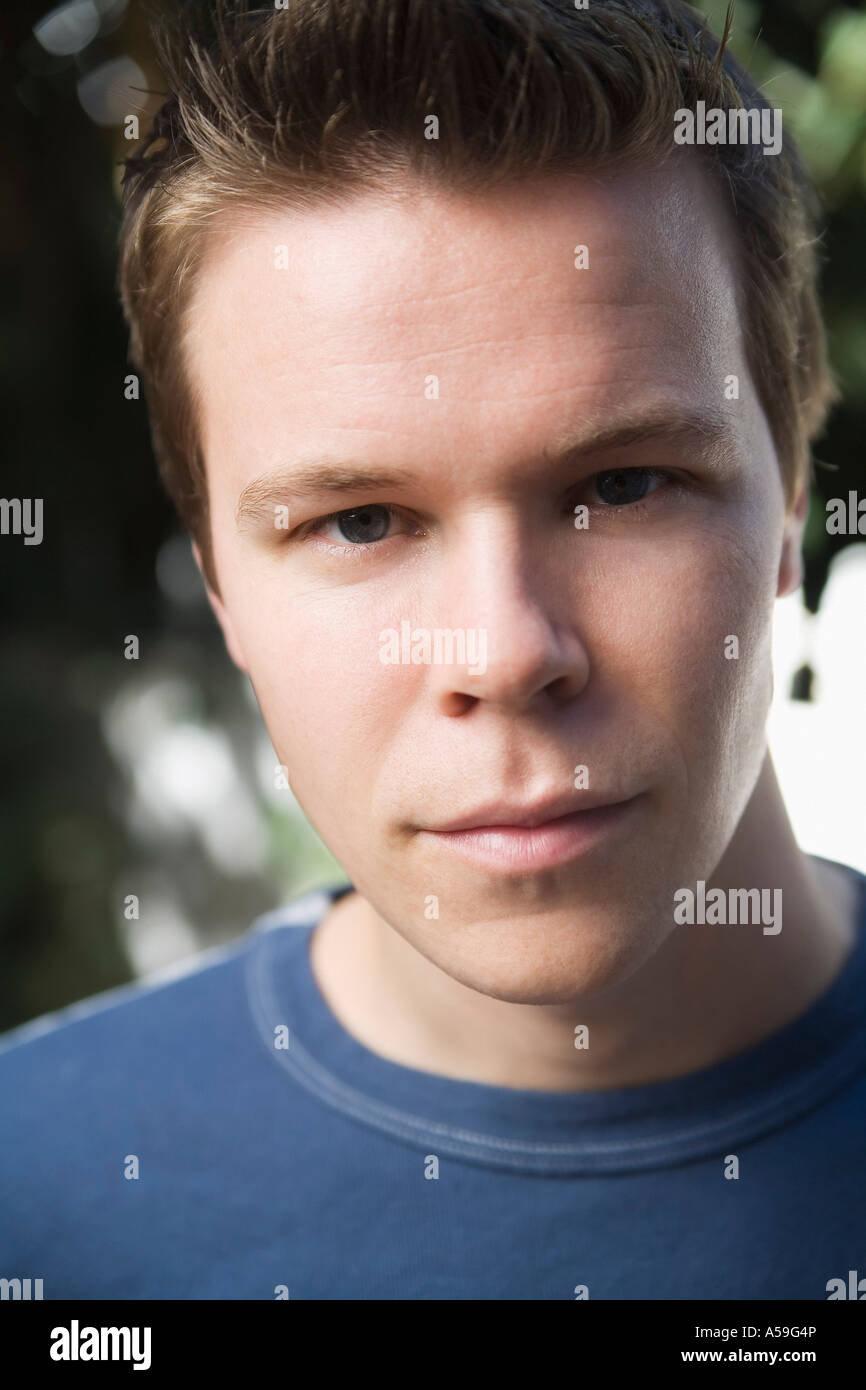 Portrait of Man Stock Photo - Alamy