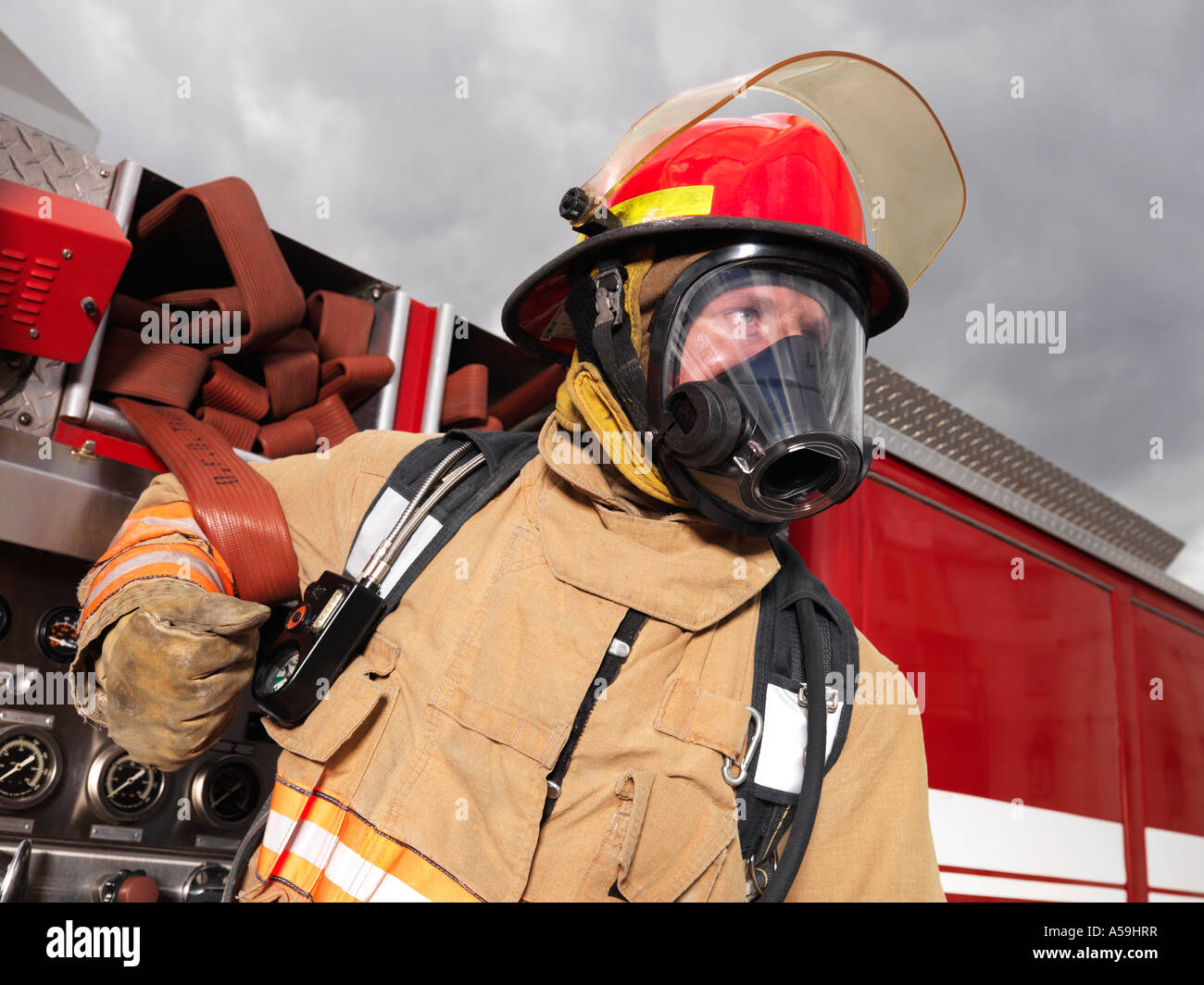 Lone Fireman High Resolution Stock Photography and Images - Alamy