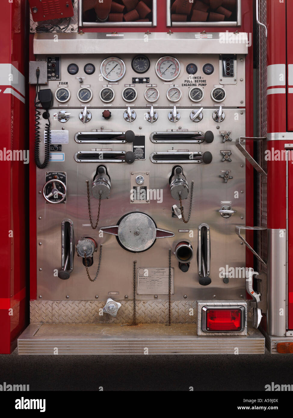 Fire indicator panel High Resolution Stock Photography and Images - Alamy