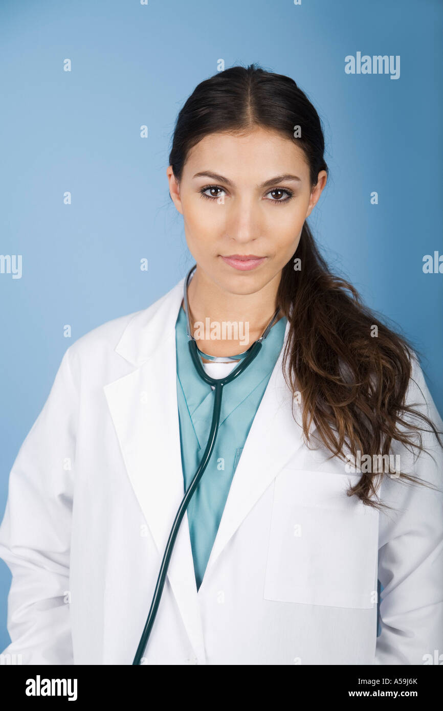 Portrait of Doctor Stock Photo - Alamy