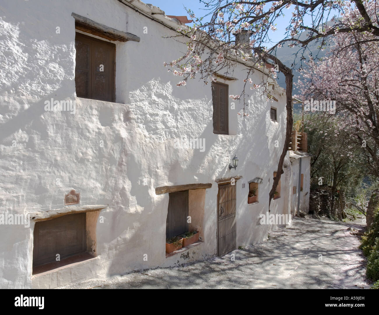 Traditional village house Fondales La Taha Las Alpujarras Andalucia ...