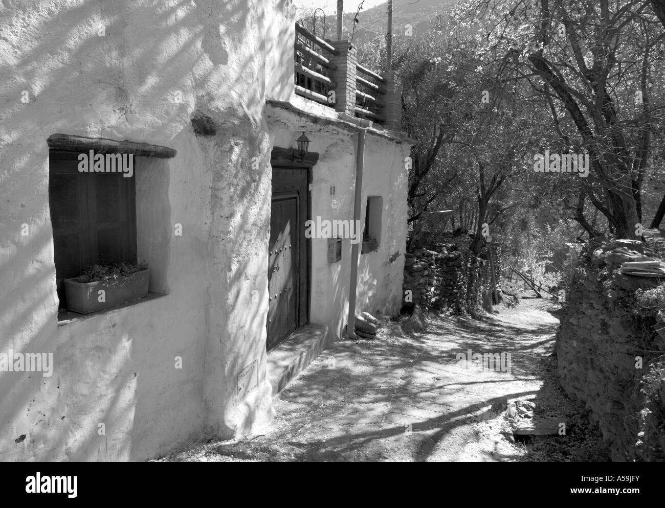 Traditional village house Fondales La Taha Las Alpujarras Andalucia ...