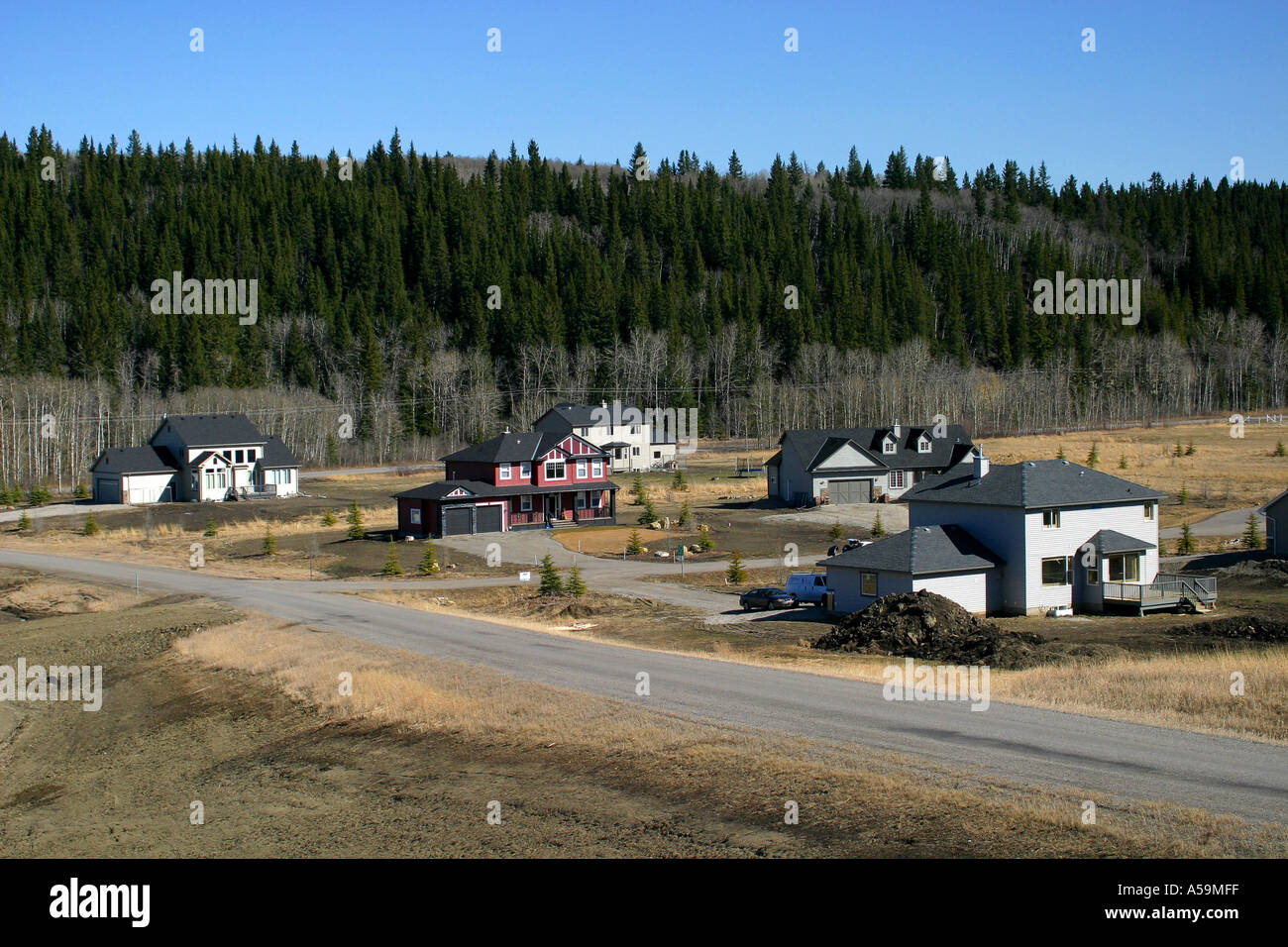 LARGE HOMES IN THE COUNTRY Stock Photo - Alamy