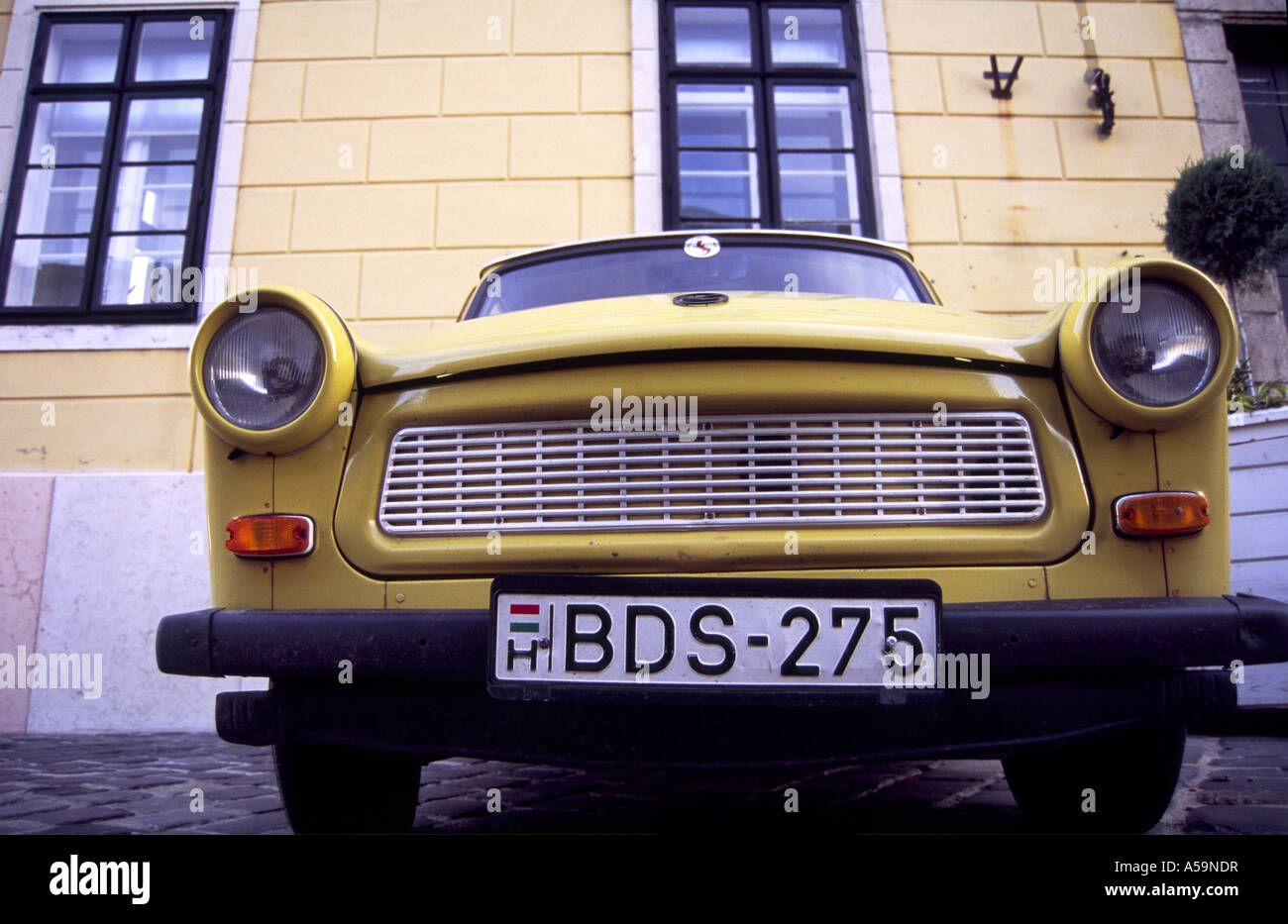 Traditional car and colour of Hungary Stock Photo - Alamy