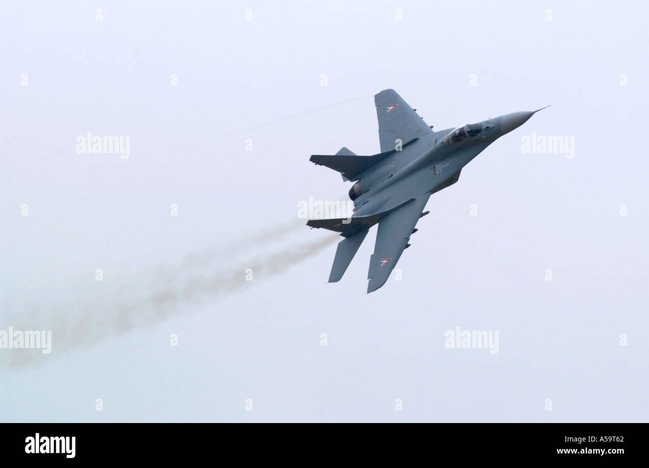 THE ROYAL INTERNATIONAL AIR TATTOO RAF FAIRFORD Hungarian MiG 29 Stock ...