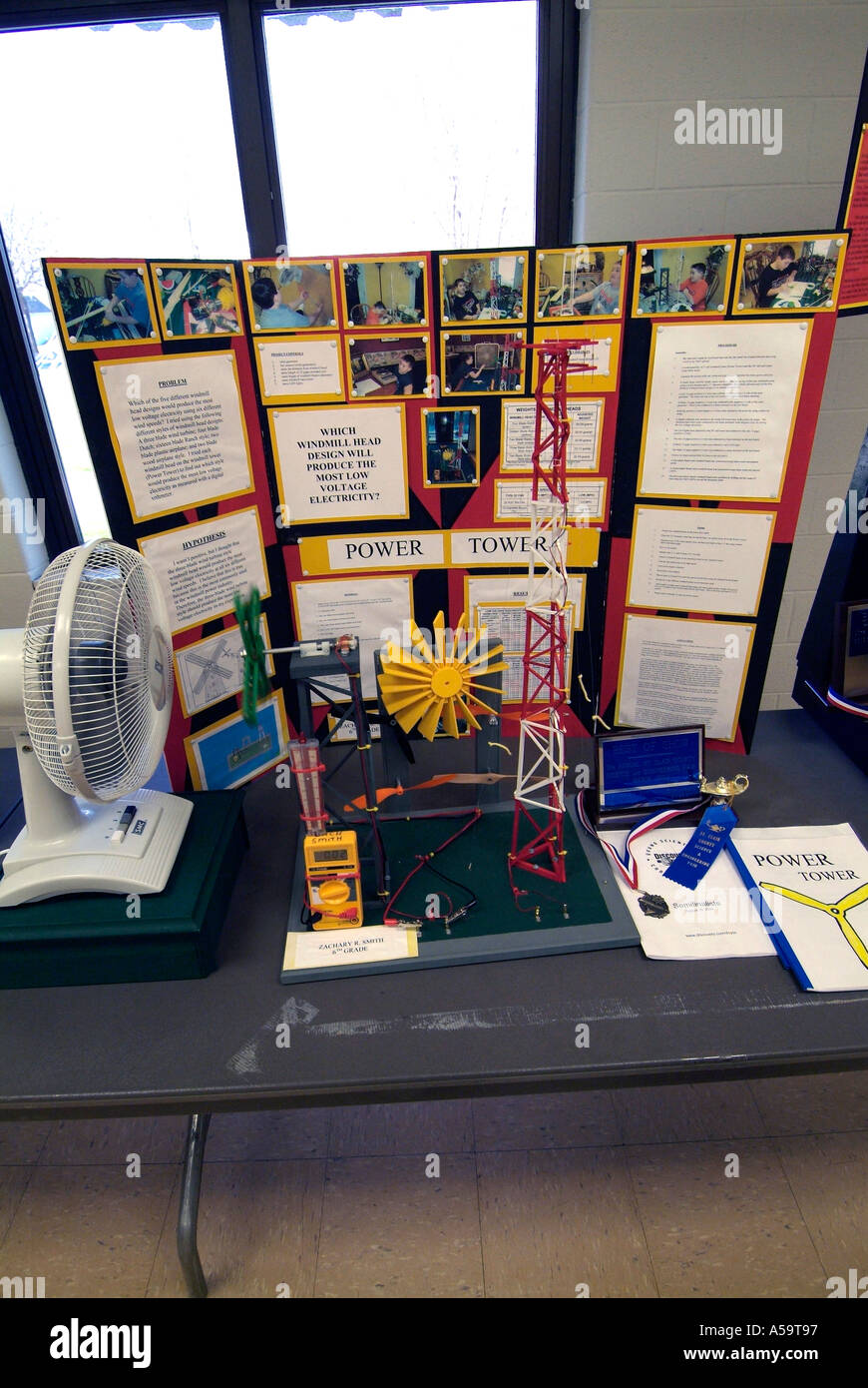 Student display on which windmill head will produce the most ...