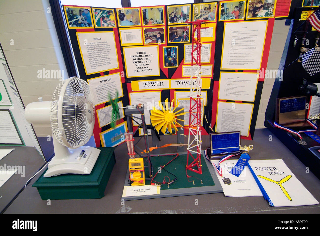 Student display on which windmill head will produce the most ...