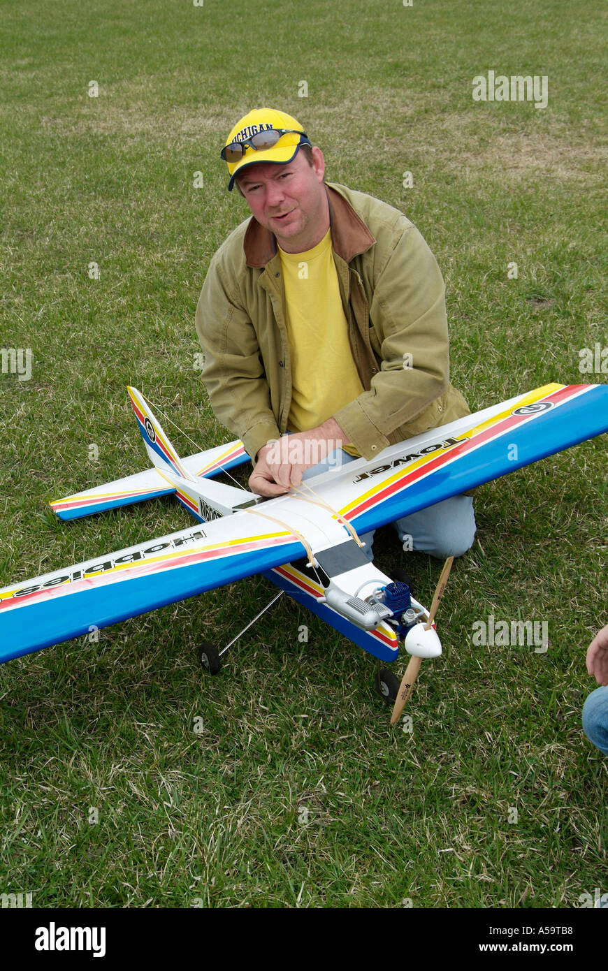 Model airplane for hobby and recreation Stock Photo - Alamy