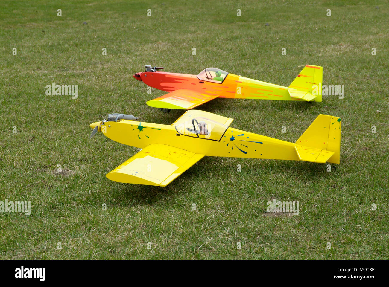 Model airplane for hobby and recreation Stock Photo - Alamy