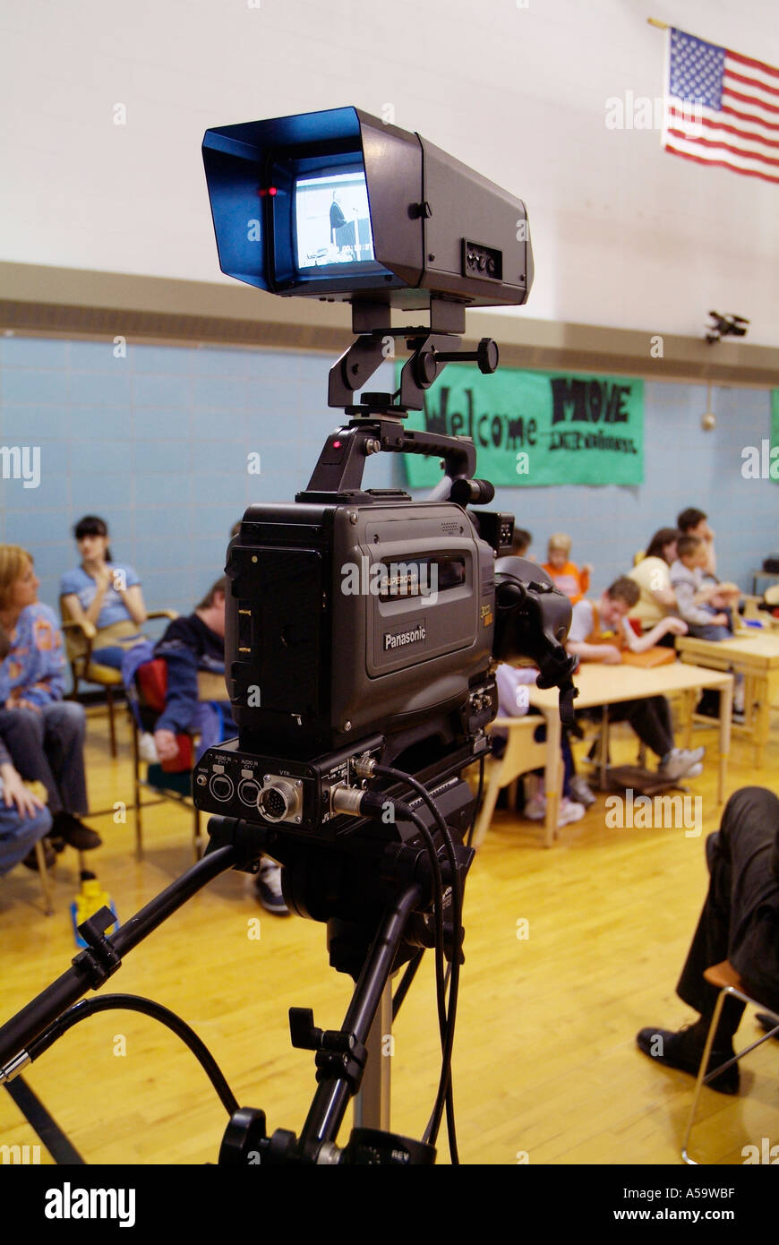 Television recording hi-res stock photography and images - Alamy