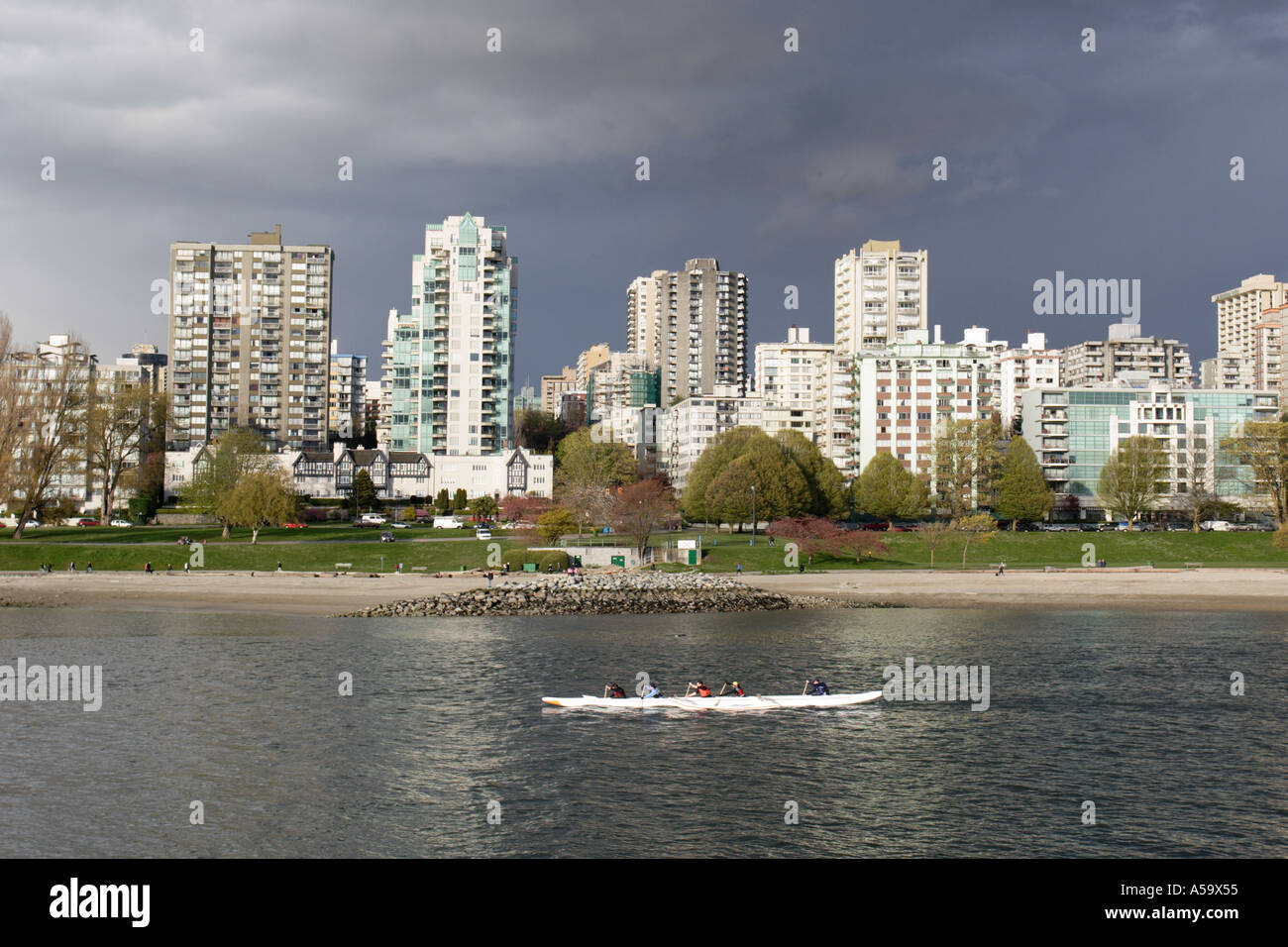 English Bay Vancouver Canada Stock Photo - Alamy