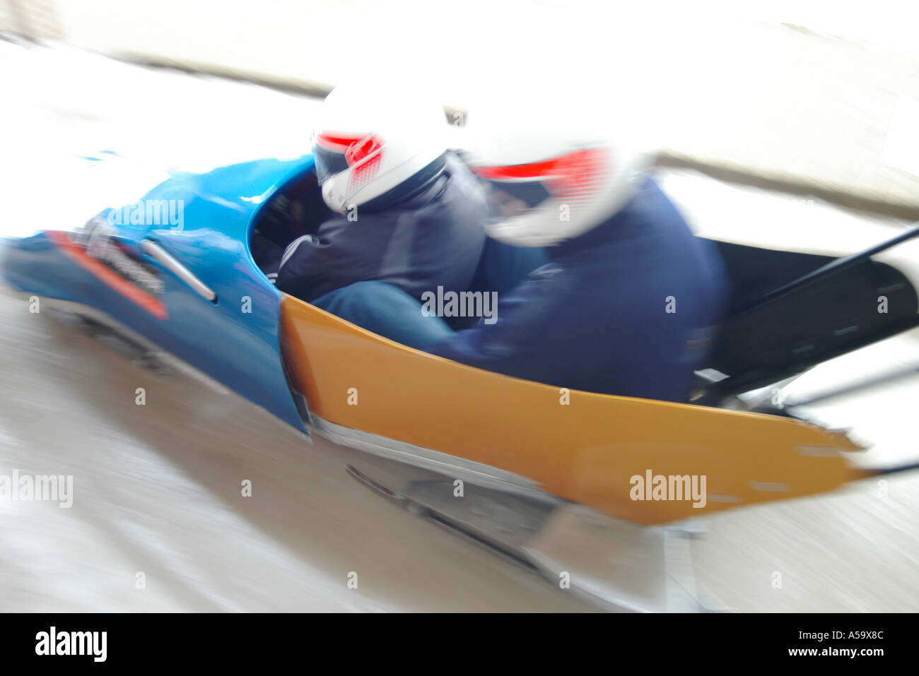 Bobsled track bobsleigh helmet hi-res stock photography and images - Alamy
