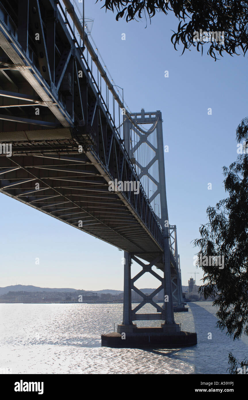 Bridge, Yerba Buena Island, California, USA Stock Photo - Alamy