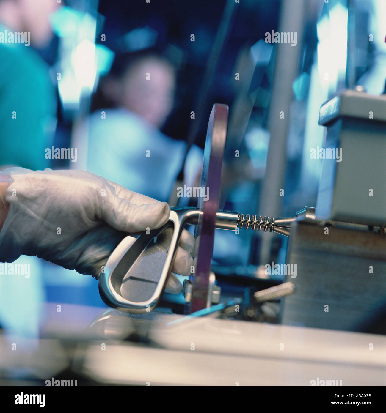 Golf club worker in hi-res stock photography and images - Alamy