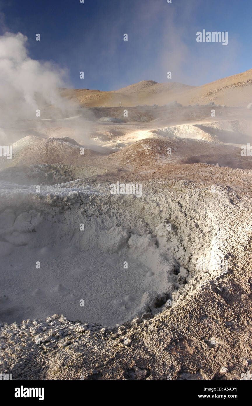 Crater salt pool hi-res stock photography and images - Alamy