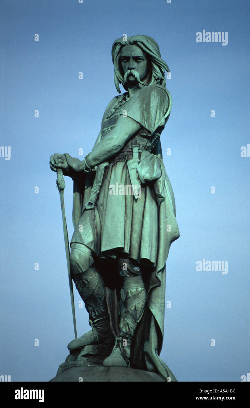 Vercingetorix at Alésia in Burgundy Stock Photo - Alamy