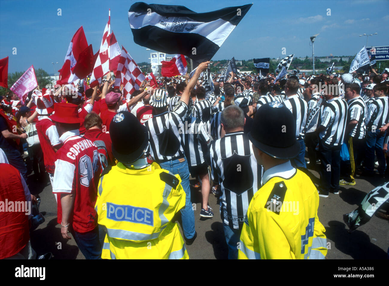 English football hooligans hi-res stock photography and images - Alamy