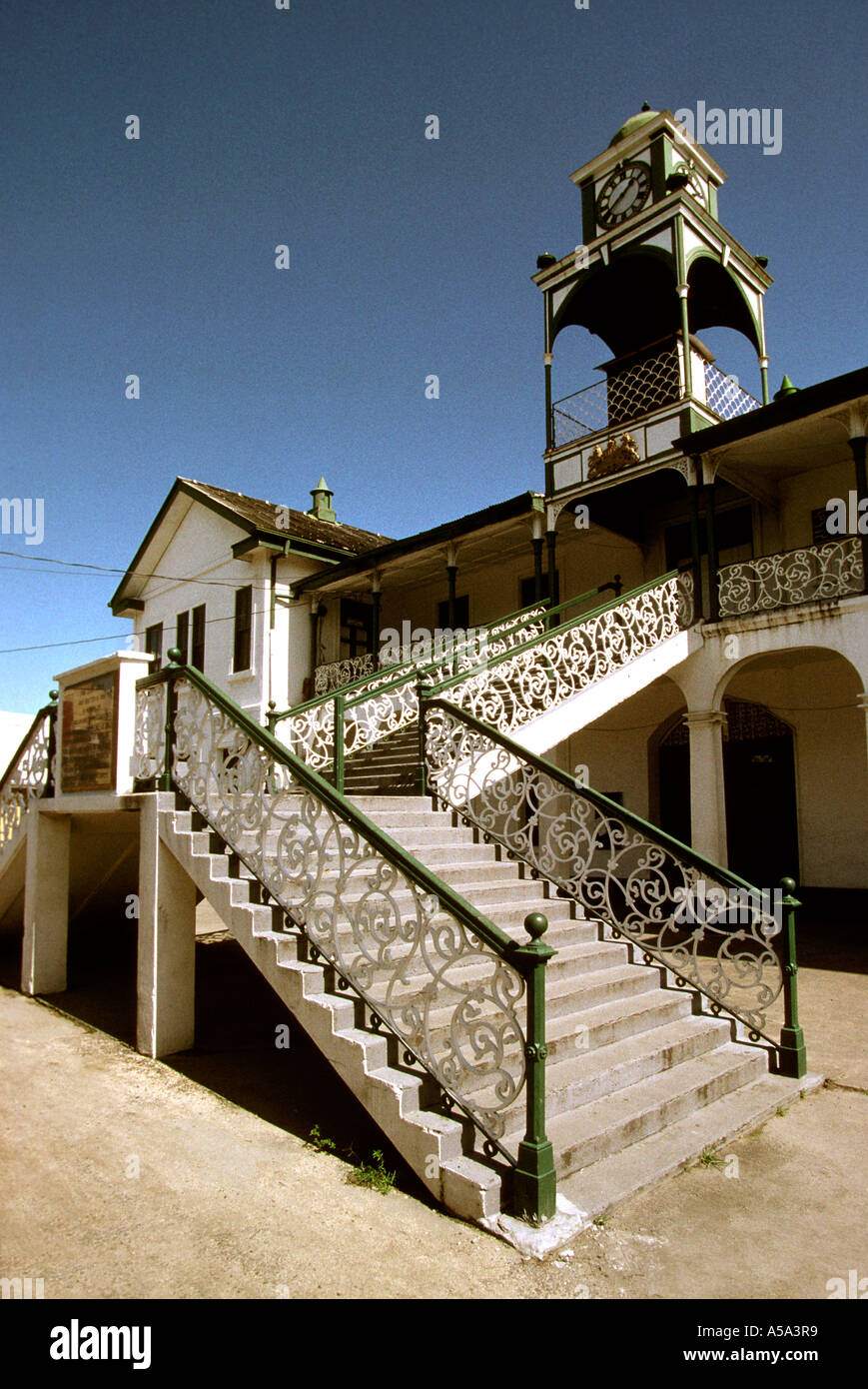 Belize Belize City Court House Stock Photo - Alamy