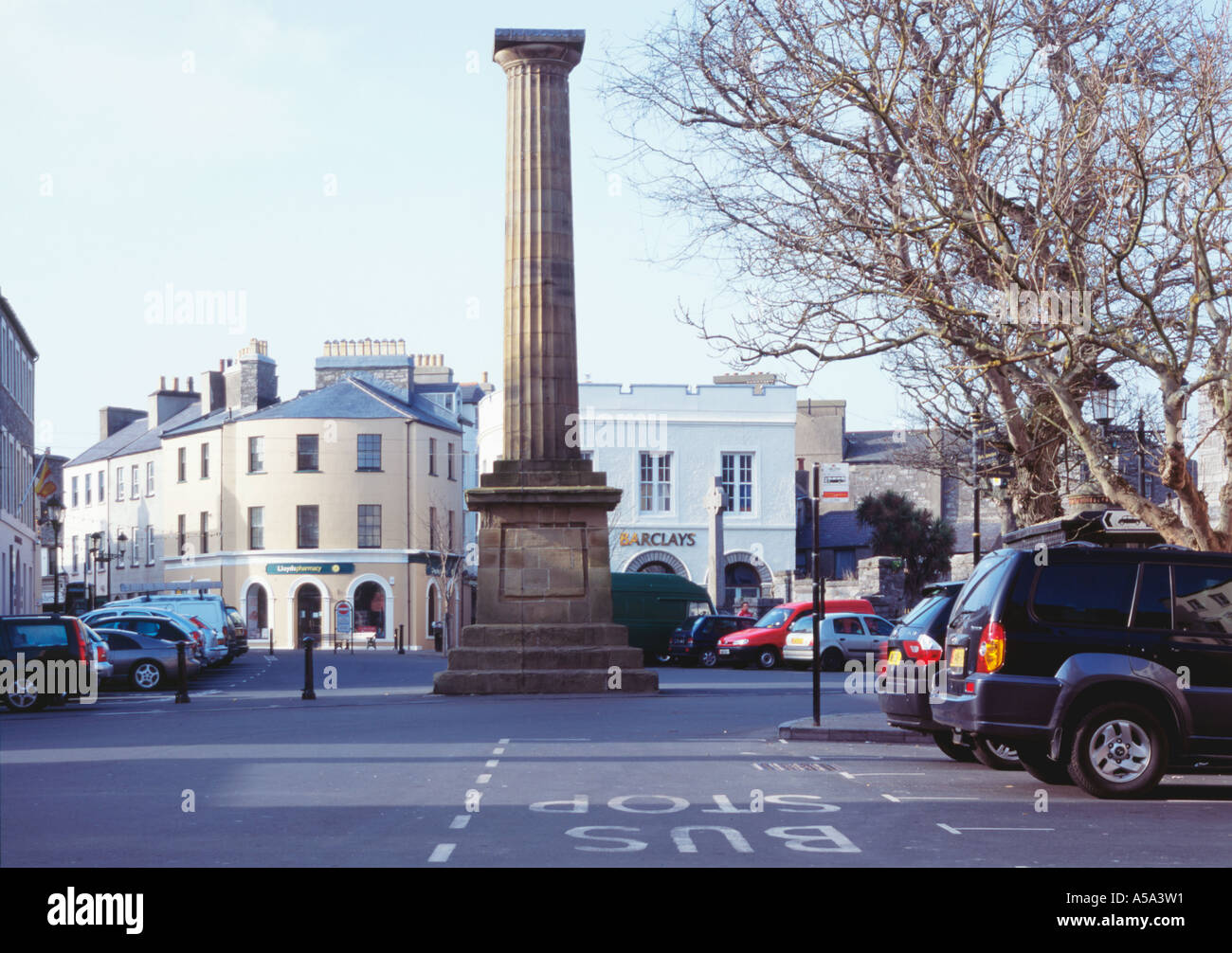 Castletown square, Isle of Man Stock Photo - Alamy