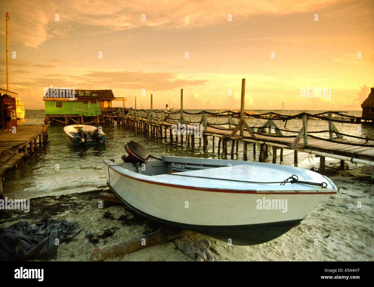 San pedro belize nightlife hi-res stock photography and images - Alamy