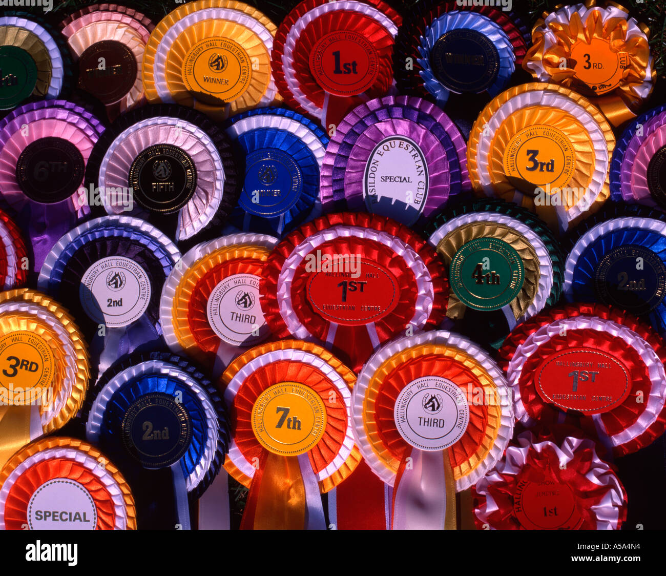 Rosette ribbon hi-res stock photography and images - Alamy