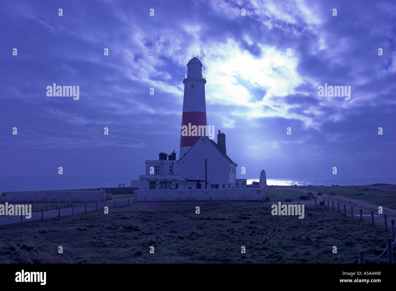 Portland Bill Lighthouse Stock Photo - Alamy