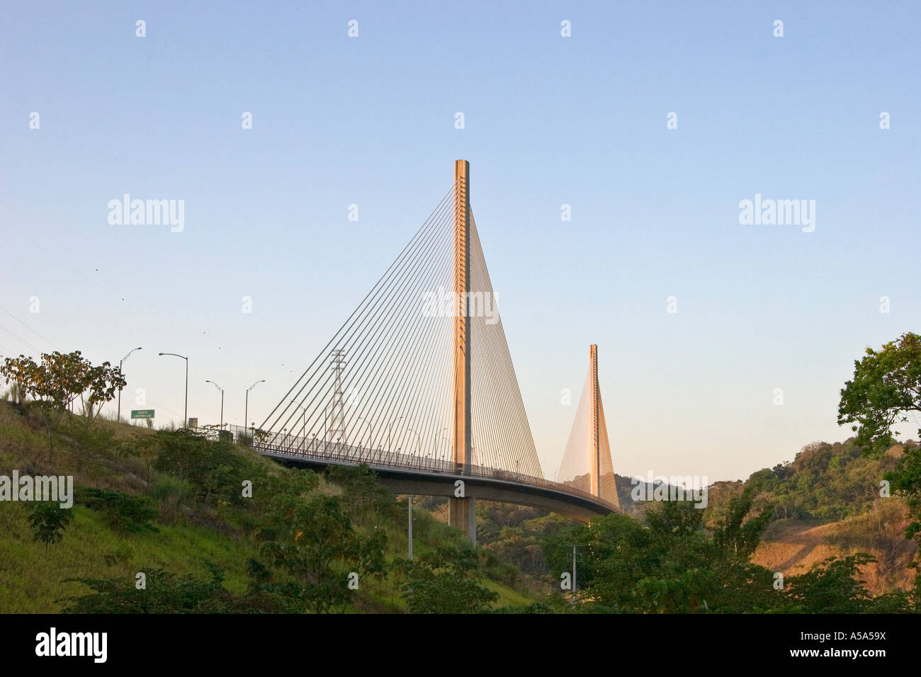 Centenario bridge puente centenario panama hi-res stock photography and ...