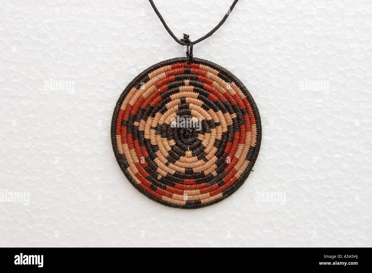 Embera necklace made using the same technique they use for weaving ...