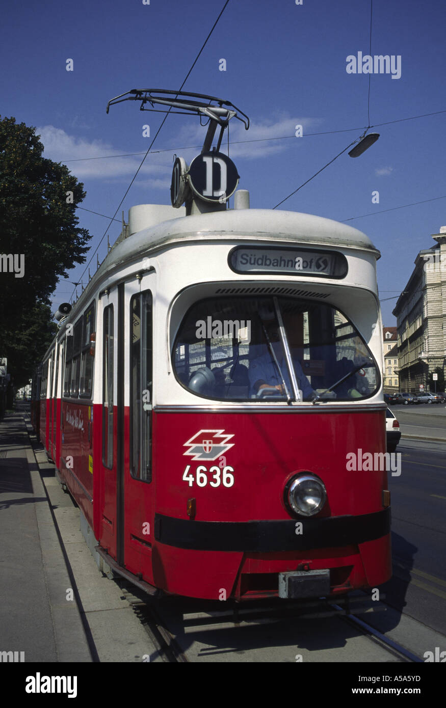 Tramcar Vienna Austria Stock Photo - Alamy