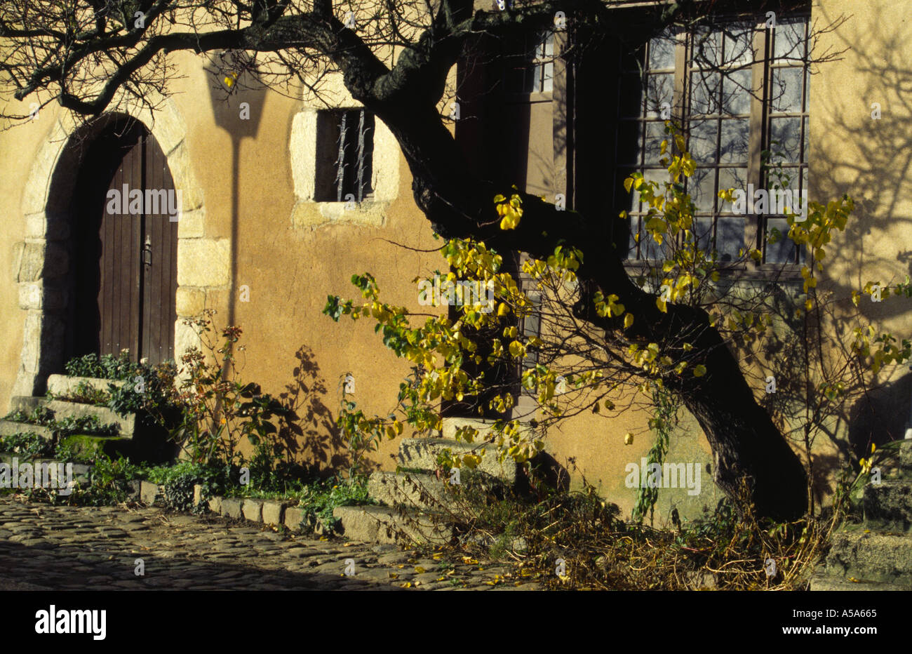 Old traditional house in Redon France Stock Photo - Alamy
