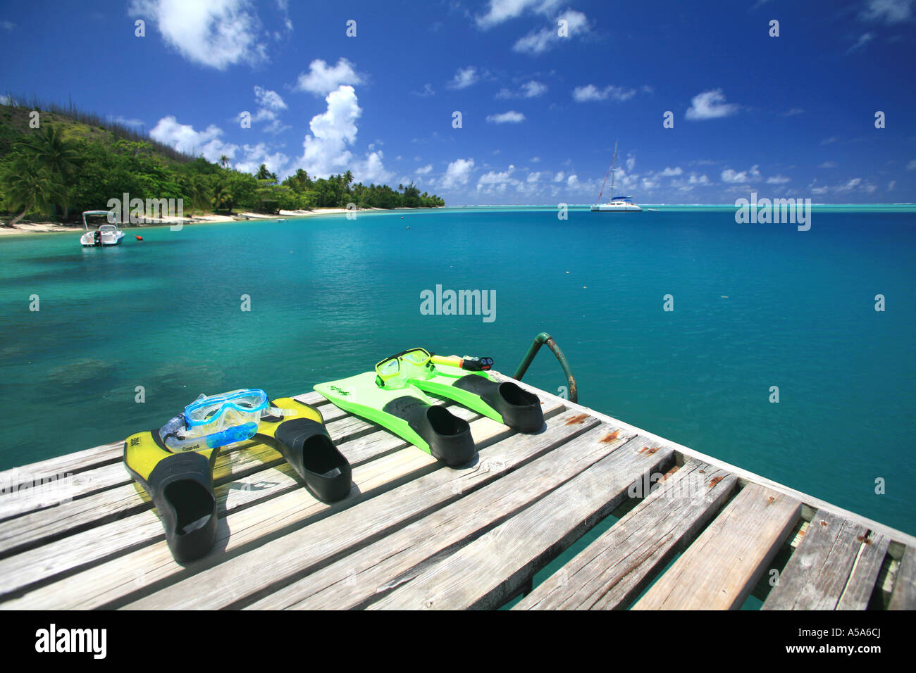 Tropical Dream Beach Stock Photo - Alamy