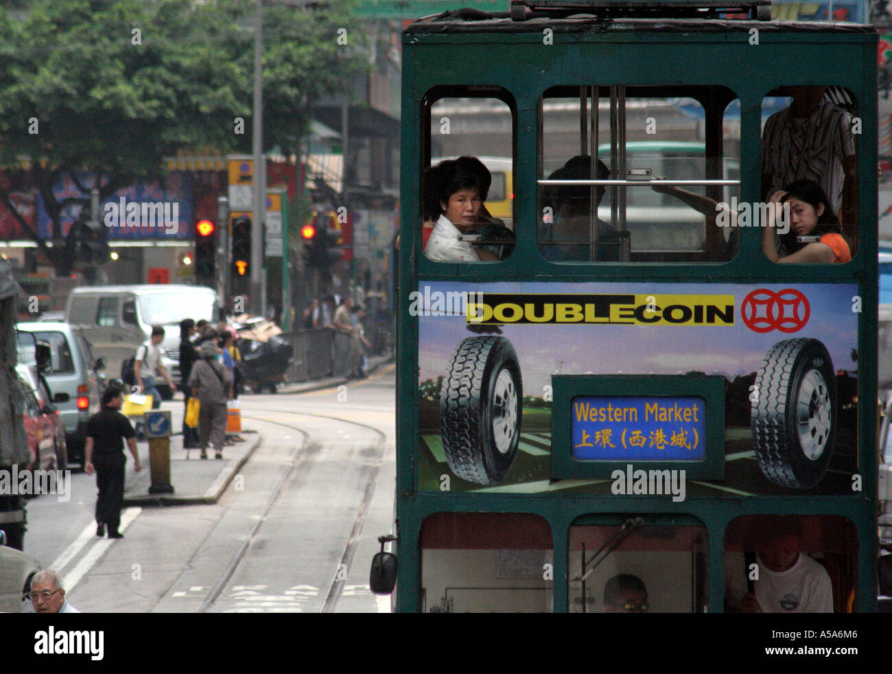Two story tram hi-res stock photography and images - Alamy