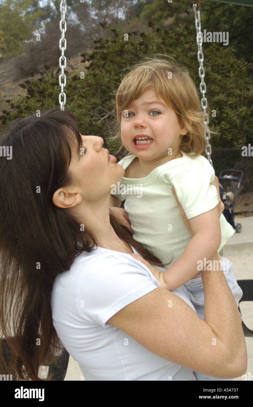 Mother 2 year old child Model released Shoot No 3050 Stock Photo - Alamy