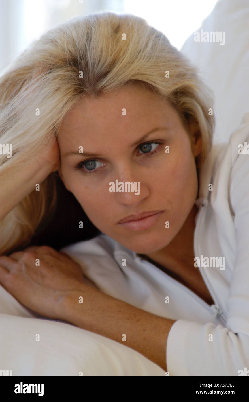 Girl at home Model released Shoot No 3100 Stock Photo - Alamy