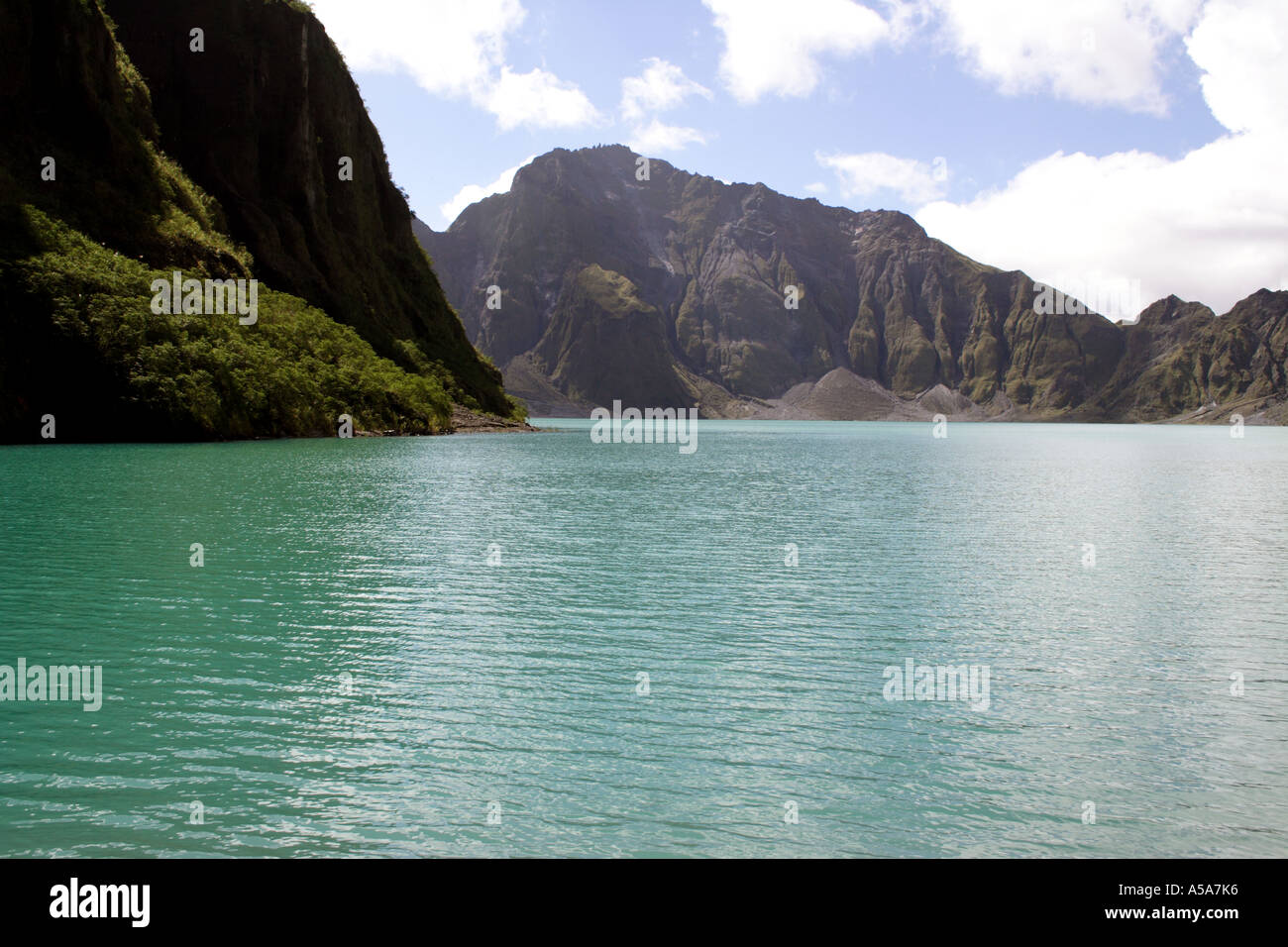 Mount Pinatubo, Crater lake, volcano, Luzon Island, Philippines Stock ...